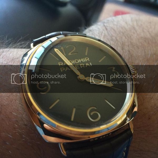 FS:Reduced LNIB Panerai PAM 379 18kt rose gold 47mm Radiomir (RudyB ...