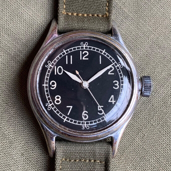 1940s Bulova A-11 U.S. Military WWII 10AK Hack Military Wristwatch ...