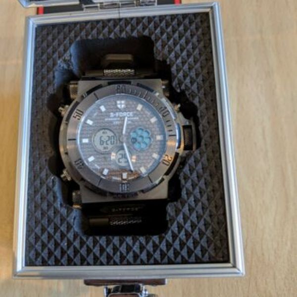 S-Force ADONIS 50mm Watch.NOT SWOLE O CLOCK | WatchCharts Marketplace