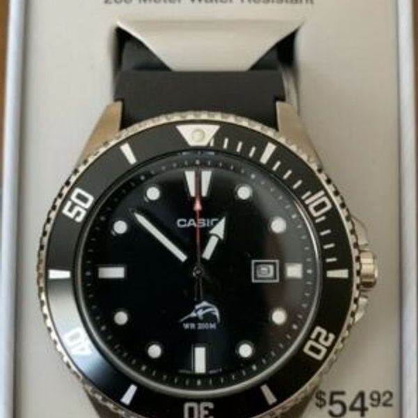 Men's Casio 200 Diver's Watch MDV106-1AVTN New in Box | WatchCharts ...