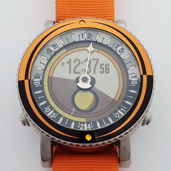 YES Worldwatch v7 Titanium Tritium Anadigi Solunar watch | WatchCharts ...