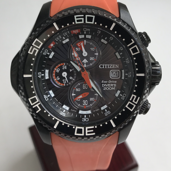 Citizen BJ2119 Diver B740 PROMASTER DEPTH METER Eco-Drive Fully ...