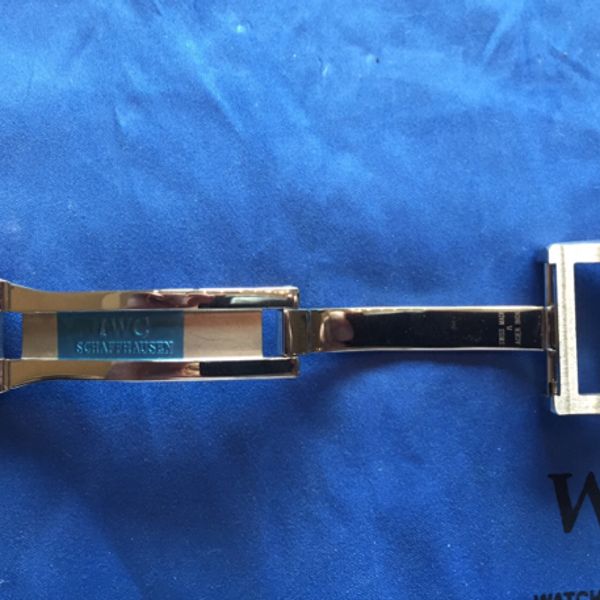 IWC Deployant Clasp and strap | WatchCharts Marketplace