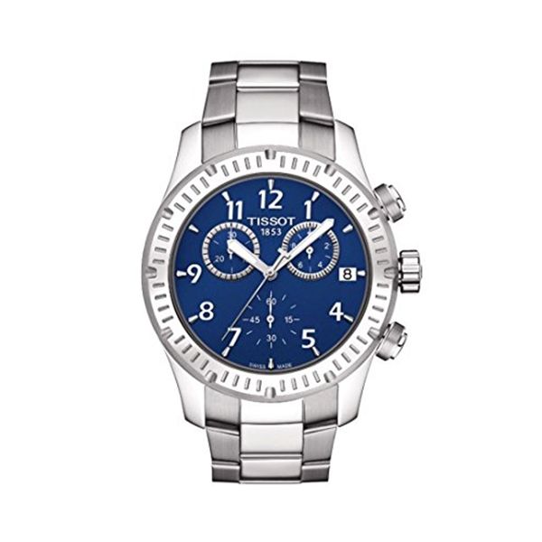 Tissot V8 Quartz Chronograph Blue (T039.417.11.047.03) Market Price ...