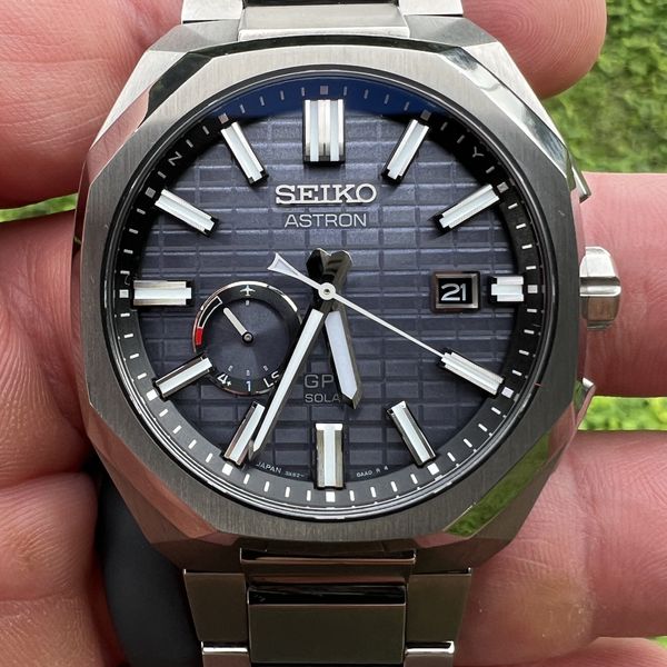 Seiko Astron modern Genta SBXD013 GPS Titanium | WatchCharts Marketplace