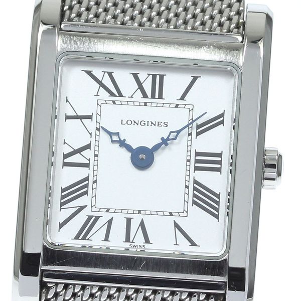 Good product [LONGINES] Longines Square Roman Dial L5.173.4 Quartz ...