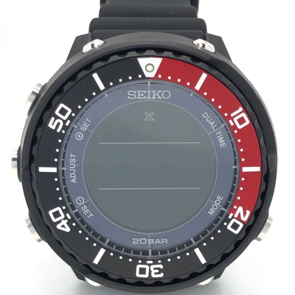 [New] [Used] SEIKO PROSPEX Fieldmaster watch rubber belt black ...