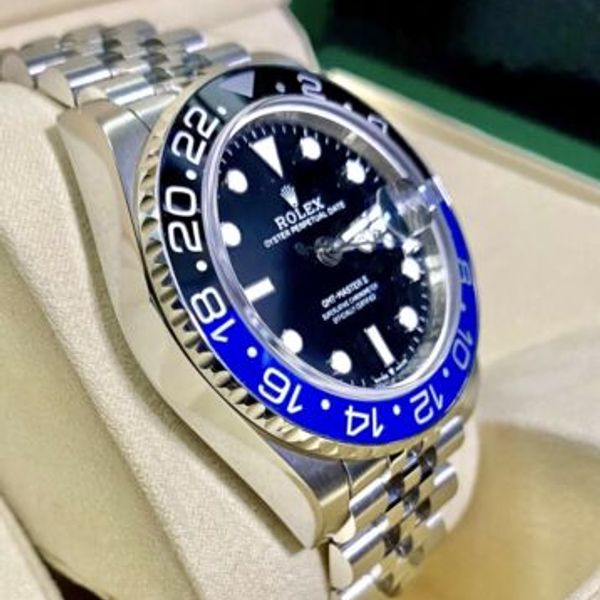 Rolex GMT-Master II Batman Jubilee 126710BLNR | WatchCharts Marketplace