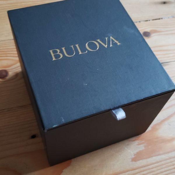 bulova classic chronograph mens watch with original box mens watch ...