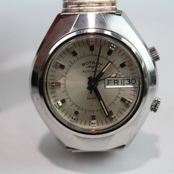 Mens Vintage Rotary Alarm Watch Automatic Working | WatchCharts Marketplace