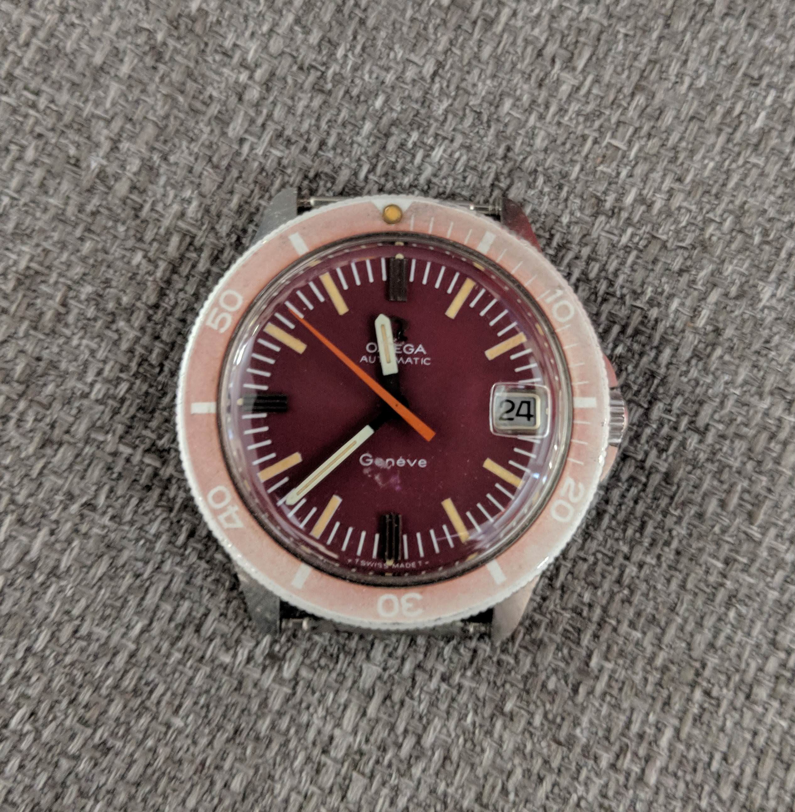FS: Omega Admiralty Red (Ref 135.042) | WatchCharts Marketplace