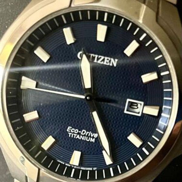Citizen Mens Titanium Eco Drive Solar Powered Watch | WatchCharts ...