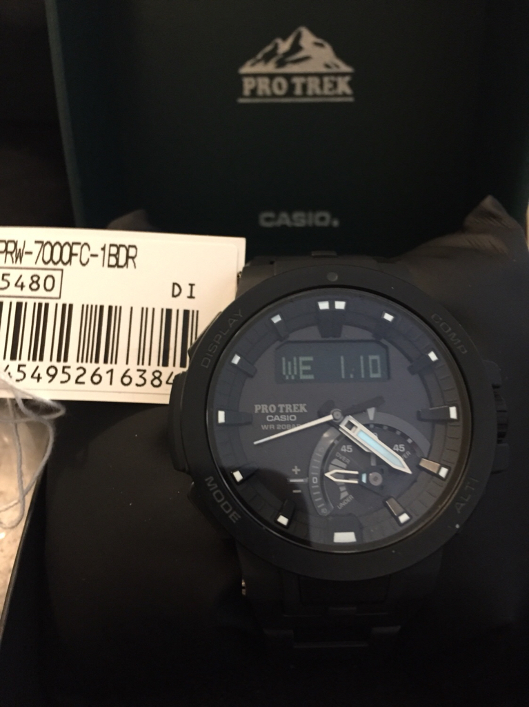 FS: BNIB Casio Protrek PRW-7000FC-1B | WatchCharts