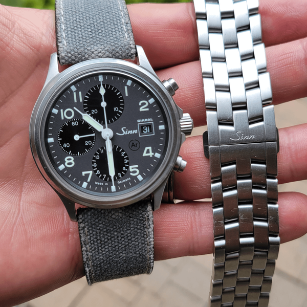[WTS] Sinn 358 Diapal with Sinn Bracelet and Sinn Canvas Strap Plus ...