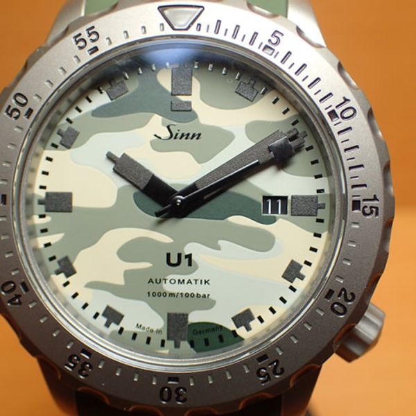 The 2016 new U1.Camouflage U1.Camouflage U1 series of Sinn watches SINN ...
