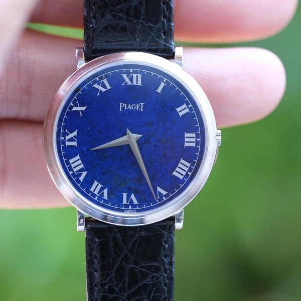 [WTS] PRICE DROP! GORGEOUS Piaget Altiplano blue Lapis Lazuli stone ...