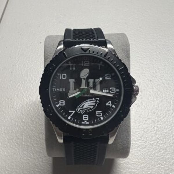 Mens Philadelphia Eagles Super Bowl 52 LII Champions Timex Watch ...