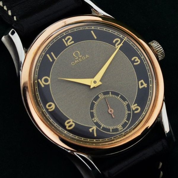 Vintage Bullseye Dial Omega -30T2 Cal -2487-2 Men Watch 1950-1959 ...