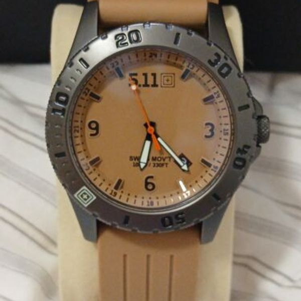 5.11 TACTICAL SENTINEL WATCH 50133 SWISS MOVEMENT PRE-OWNED ...