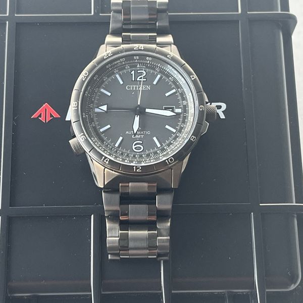 Citizen Promaster Air GMT Automatic Gray Dial Men's Watch NB6045-51H ...