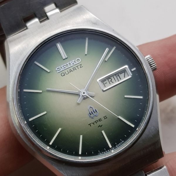 [WTS] Seiko Type II 4336-8040 Green Dial | WatchCharts