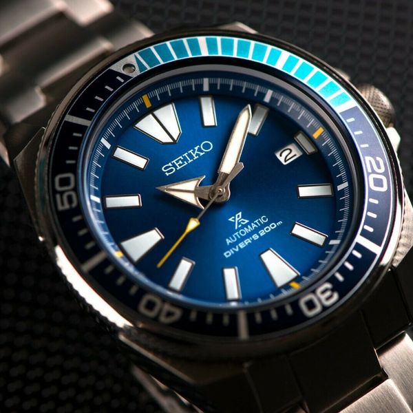 Seiko Samurai - Blue Lagoon - SRPB09 - Full Kit - LNIB | WatchCharts Marketplace