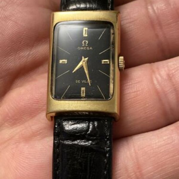 Vintage Omega Deville Tank Gold Plated Case 20mm X 32mm | WatchCharts ...