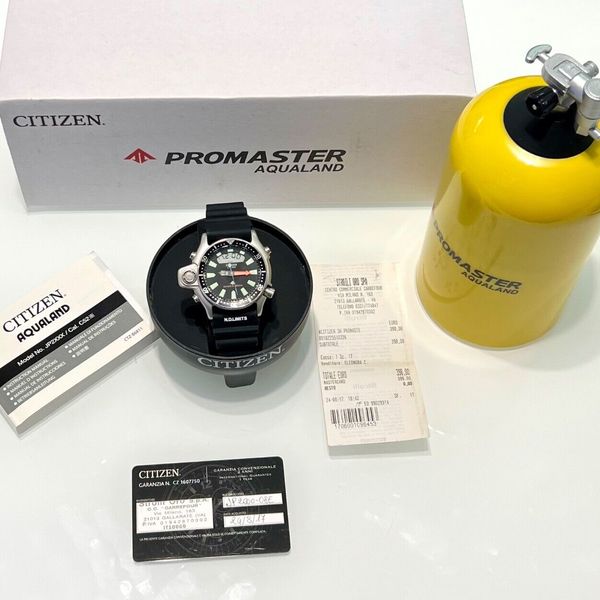 Citizen Promaster Aqualand JP2000 -08E â Fondello INCISO | FULL SET | OTTIMO | WatchCharts ...