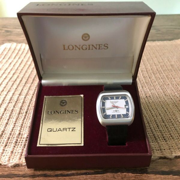 NOS Rare Vintage Longines Ultra Quartz Watch. First Cybernetic Watch ...