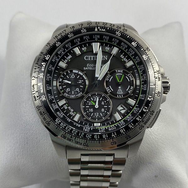 Citizen Eco-Drive Promaster Navihawk GPS Satellite Wave Men's Watch ...