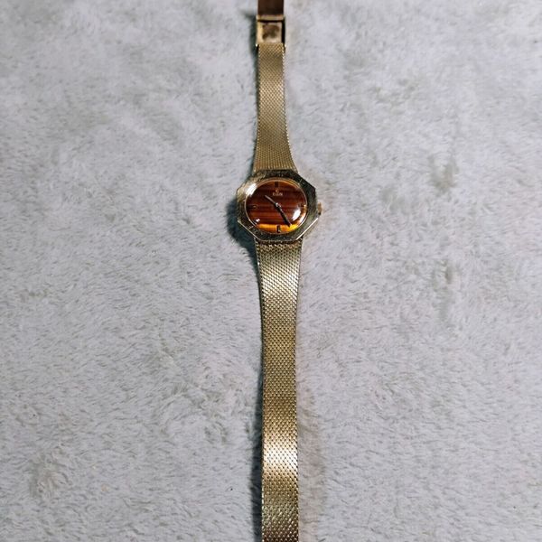 VINTAGE 1970s ELGIN TIGERS EYE DIAL, RARE!! | WatchCharts Marketplace