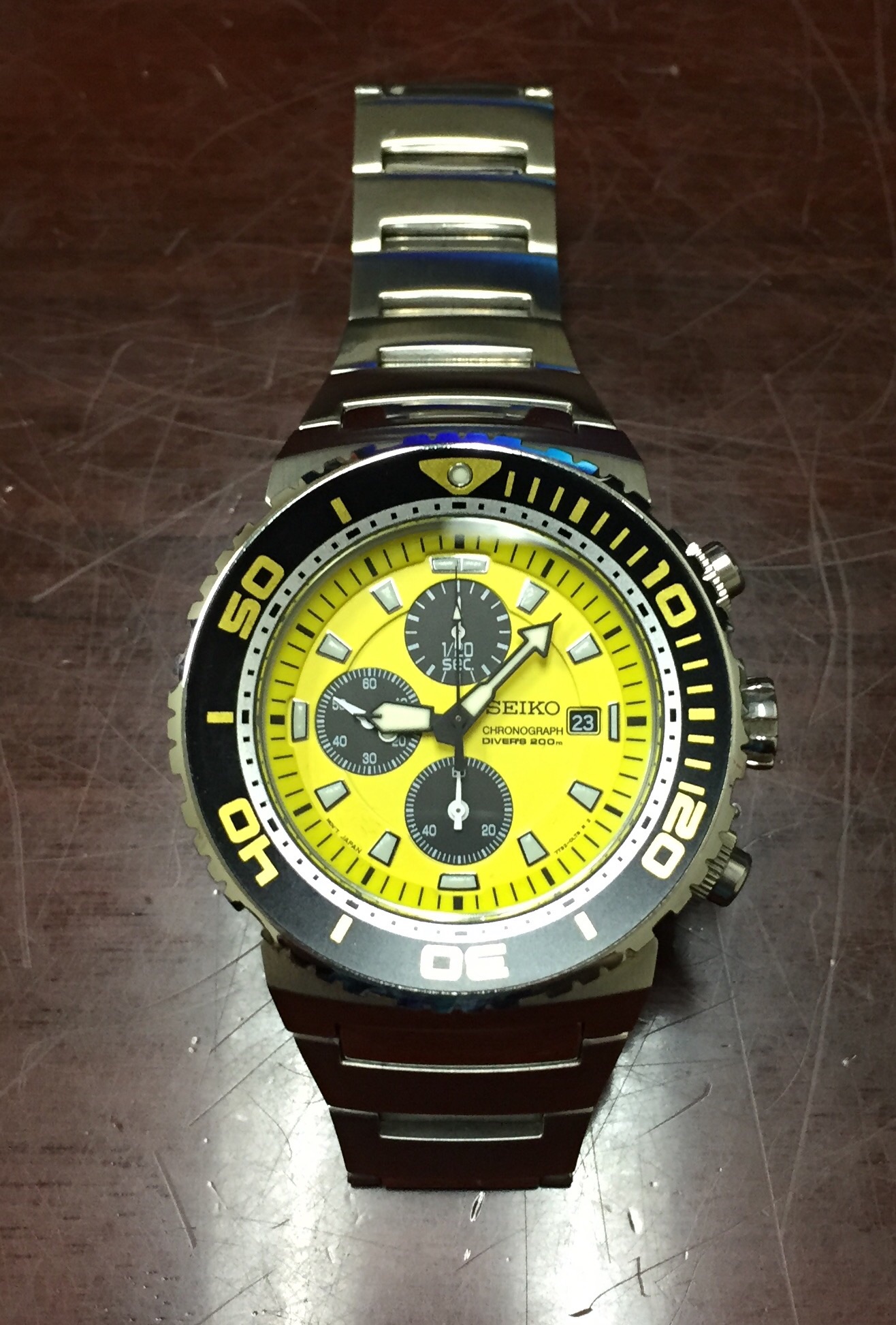 FS: RARE Seiko SNDA15 yellow Caesar LNIB | WatchCharts