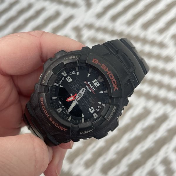 Casio G Shock Analogue Digital Mens Quartz Watch 2327 G-100 For Repair ...