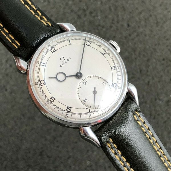 ANTIQUE 1944 OMEGA 30T2 SWISS WATCH FANCY LUGS PONTIF HANDS | WatchCharts