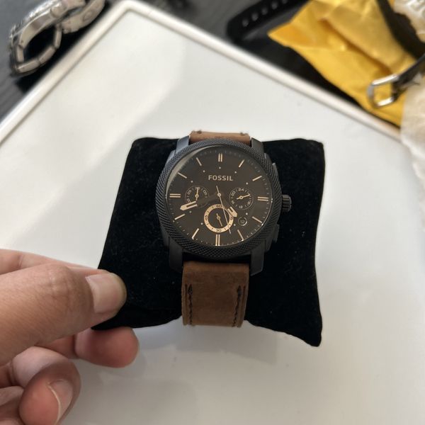 Fossil Machine Menâ s Watch 4656 with new battery great condition ...