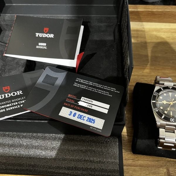 Tudor Black Bay 54 Black M79000N-0001 Dec 25 Full Set | WatchCharts ...