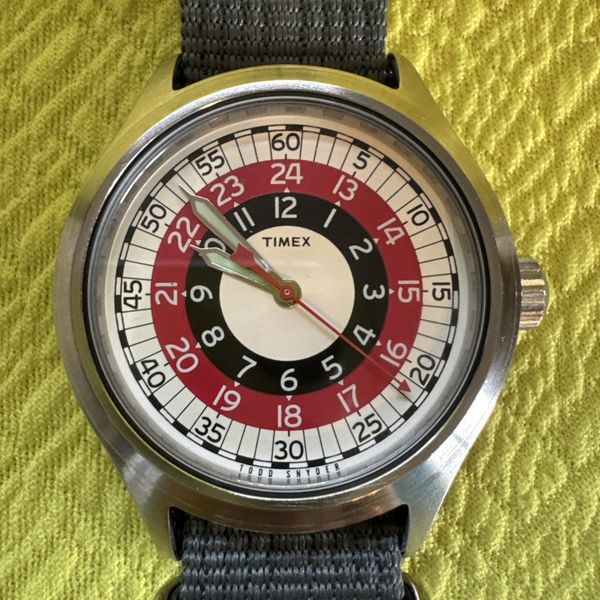Timex x Todd Snyder Nylon Strap Quartz Men's Watch TW4B05700 Mod ...