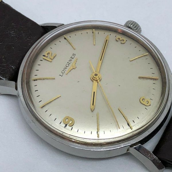 Vintage Longines 7159-1 Hand Wind Cal 280 - Stainless Steel 35 mm - All ...