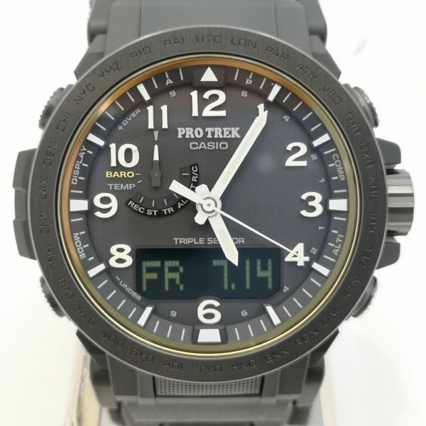 CASIO PRO TREK PRW-51FC-1JF Black Climber Line Composite Men's Watch New in Box | WatchCharts ...