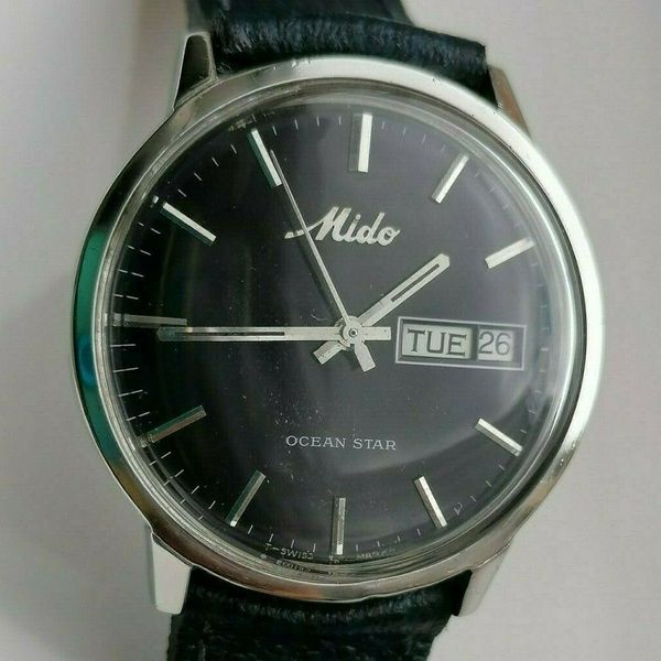 Vintage Mido Ocean Star - Automatic Wristwatch men’s - 1970’s ...