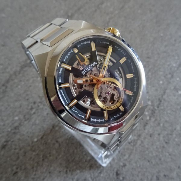 Bulova Maquina C9771082 Automatic 21 Jewel Stainless Steel Gents Watch ...