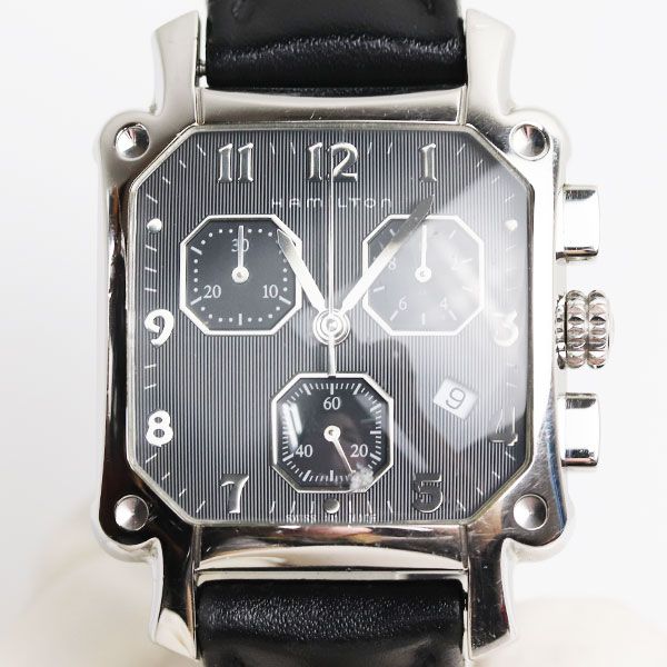 [MT3427] ★ Hamilton Hamilton Lloyd Chrono H19412733 / H194120 Quartz ...