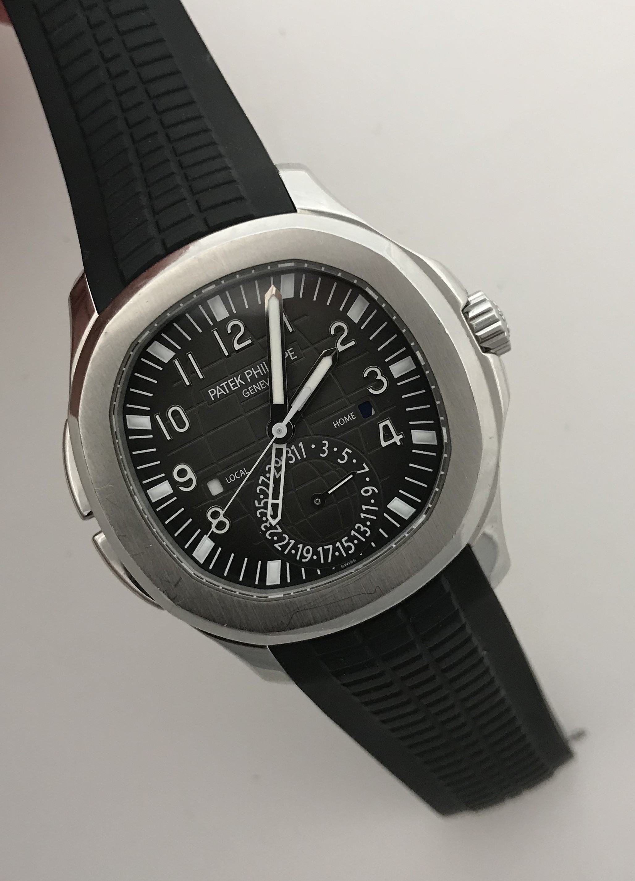 Patek Philippe Aquanaut 5164A Travel Time GMT | WatchCharts Marketplace