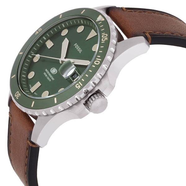 Fossil Blue Dive Quartz Green Dial Men's Watch FS5946 | WatchCharts ...