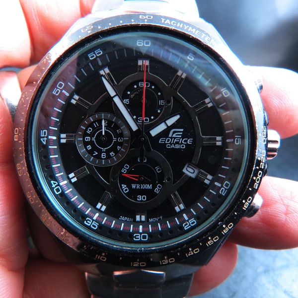 EF-534 Casio Edifice Chronograph Quartz Men Watch | WatchCharts Marketplace