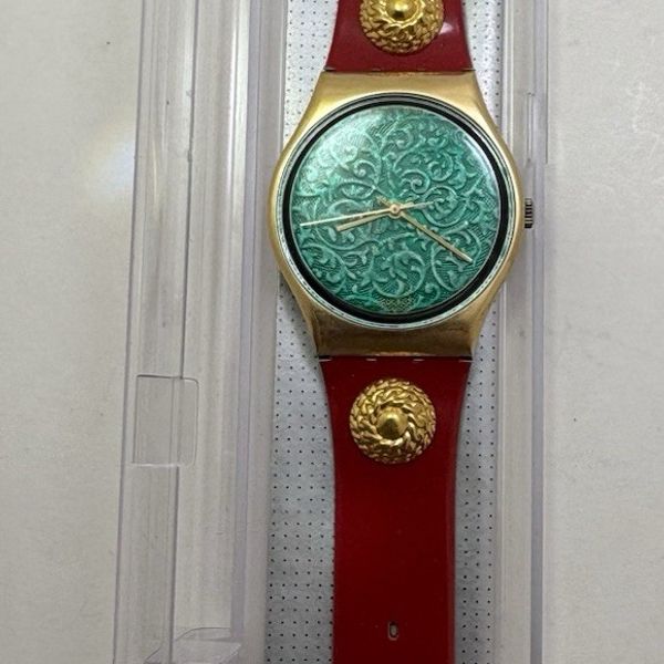 Christmas Swatch. Pompadour 1993. New In Package With Papers. New ...