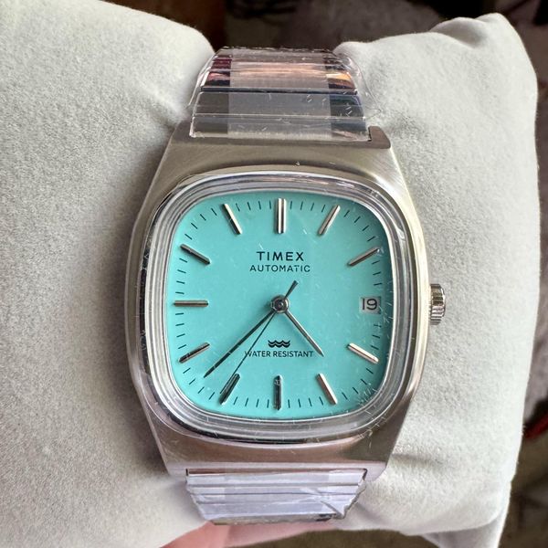[WTS] Timex Automatic 1983 E Line Reissue 34mm Tiffany Blue - New With ...