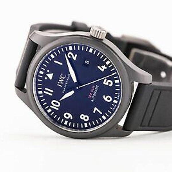 IWC Pilot's Watch Automatic Top Gun 41 mm IW326906 Ceramic ...