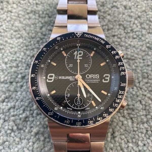 Oris Williams F1 Chronograph watch | WatchCharts Marketplace