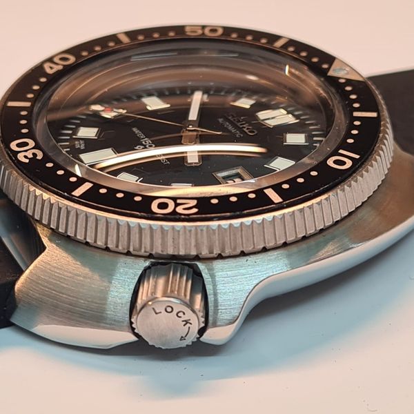 Seiko automatic divers watch NH35 Modded Willard 6105 turtle case Mod ...